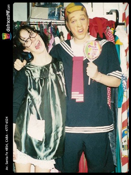 Disfraz de Chilindrina y Kiko - Disfraces MF